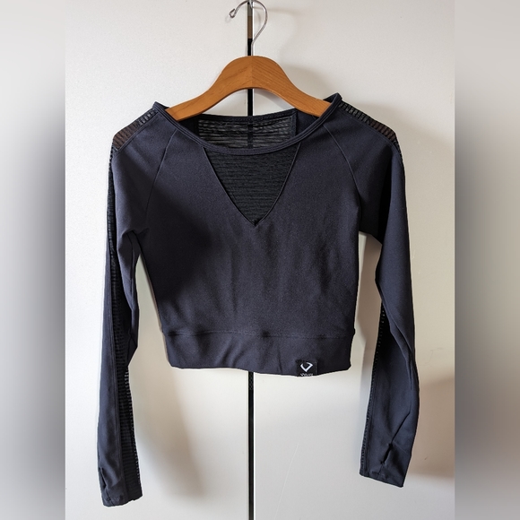 Violate The Dress Code | Tops | Violate The Dress Code Long Sleeve Crop ...